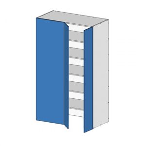 Flatpack Pantry Return Unit w Doors no bottom | goFlatpacks